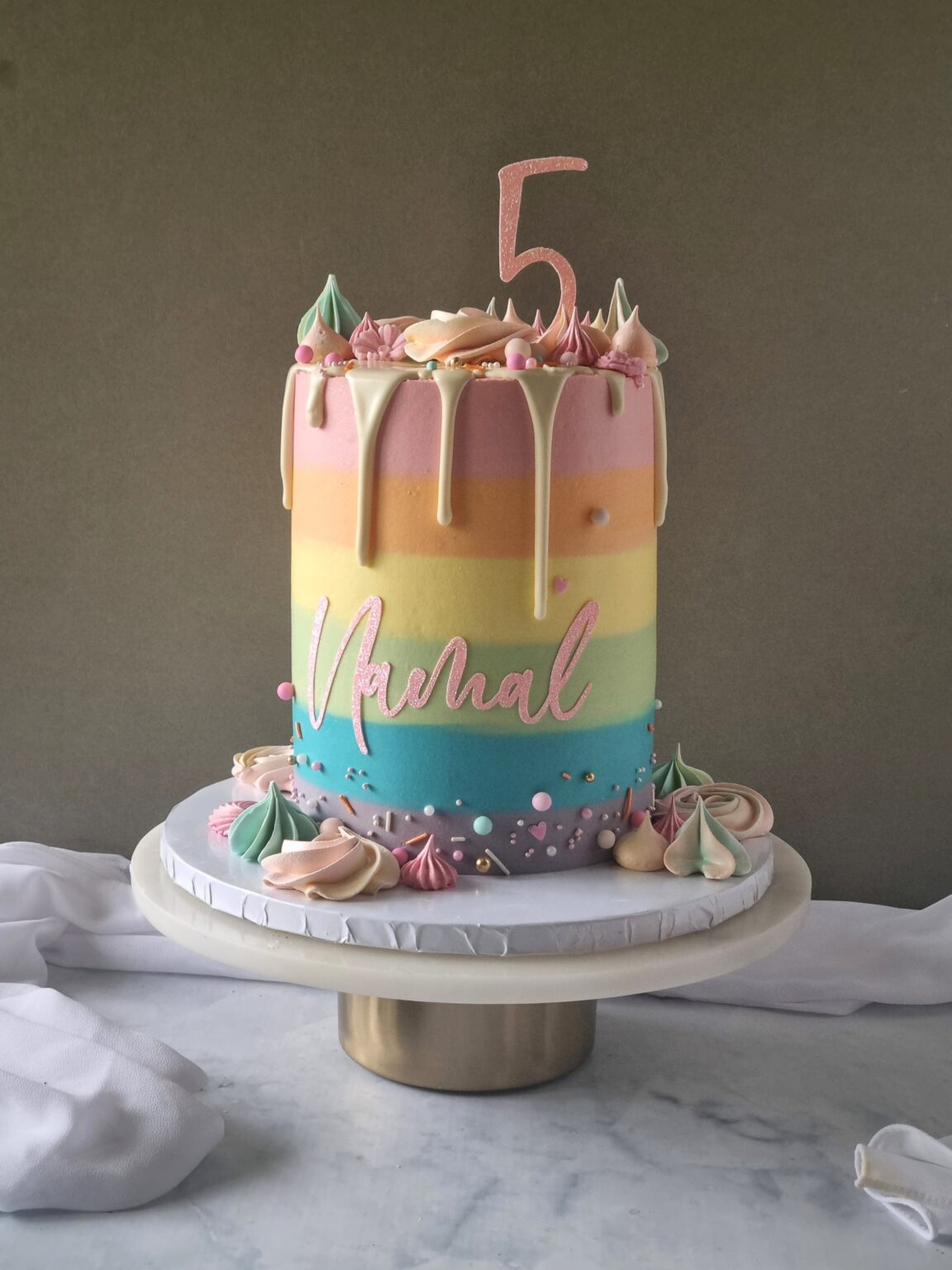 Rainbow Drip Cake | Cakes by Mehwish